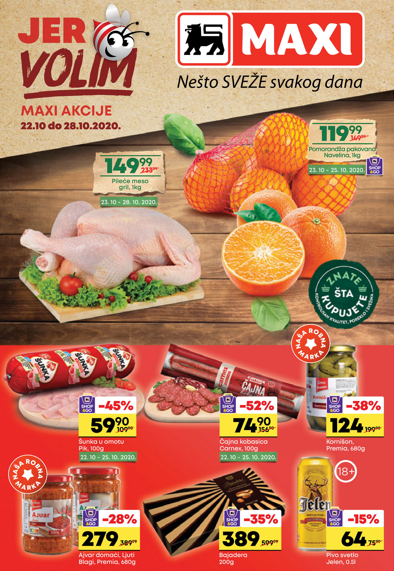 Maxi Serbia - EN folder - Maxi Nedeljni liflet 22.10-28.10.2020 - Strana 1 Maxi Serbia - EN folder - Maxi Nedeljni liflet 22.10-28.10.2020 - Strana 1