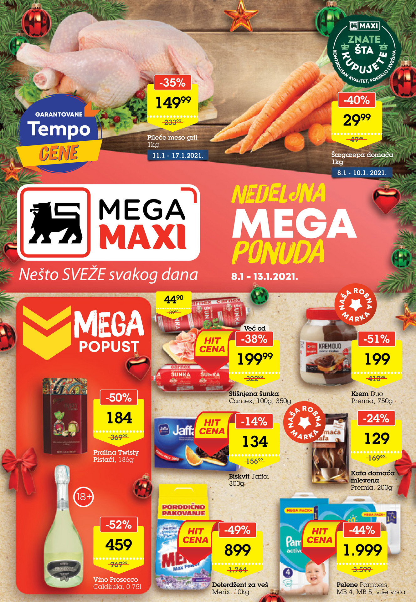 Maxi Serbia - EN folder - Mega Maxi Nedeljni liflet 24.12.2020-7.1.2021 ... Maxi Serbia - EN folder - Mega Maxi Nedeljni liflet 24.12.2020-7.1.2021 ...