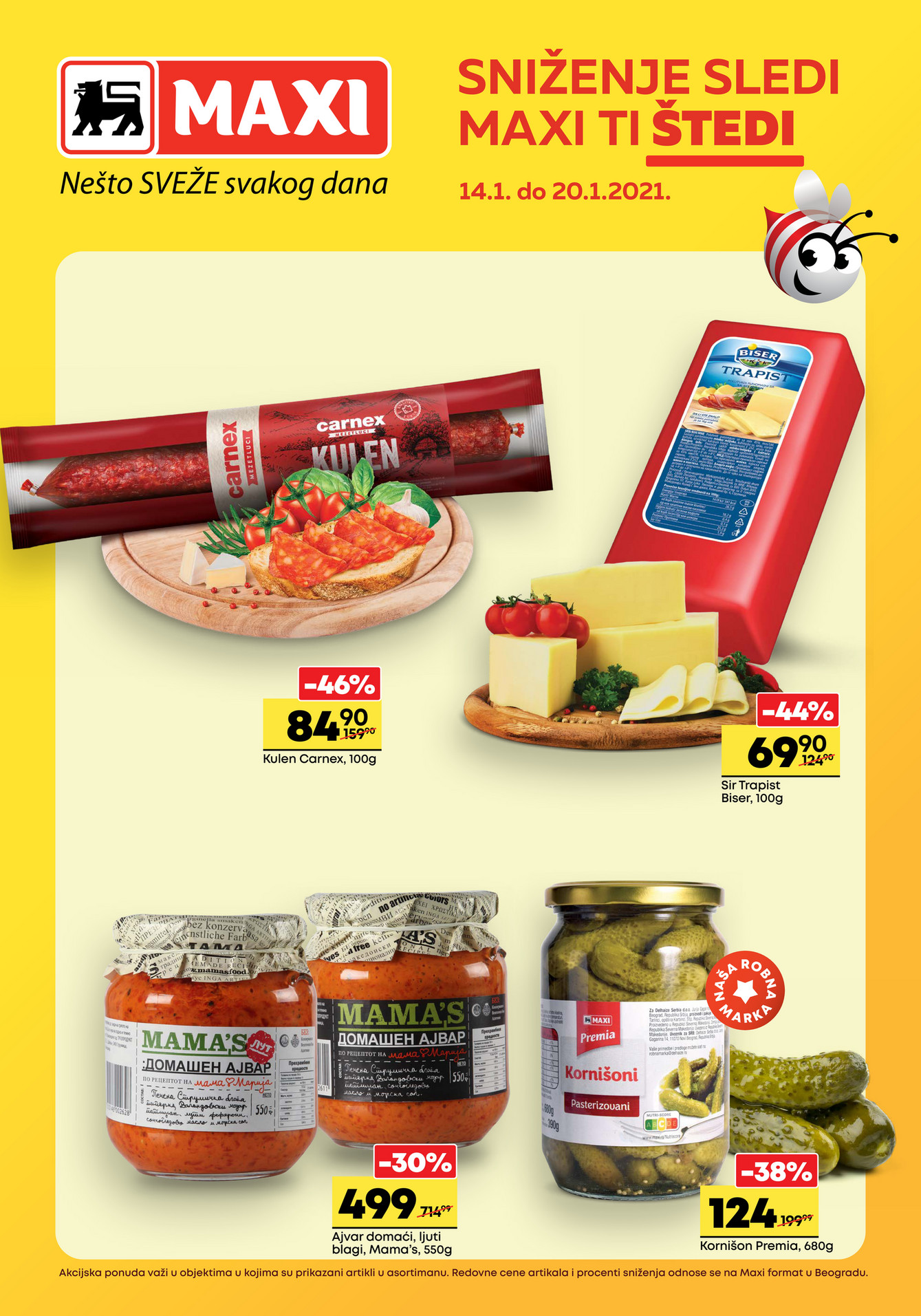 Maxi Serbia - EN folder - Maxi nedeljni liflet 14.01-20.01.2021. - Strana 1 Maxi Serbia - EN folder - Maxi nedeljni liflet 14.01-20.01.2021. - Strana 1