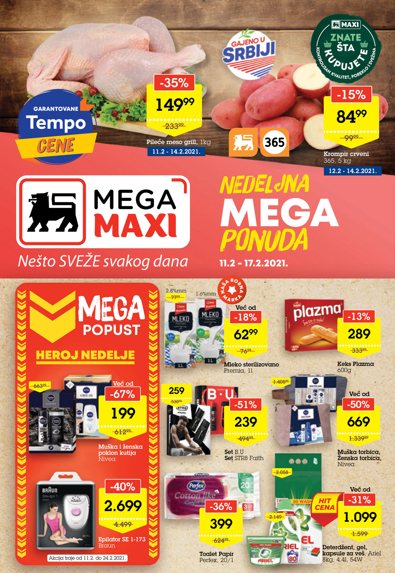 Maxi Serbia - EN folder - Mega Maxi Nedeljni liflet 11.02-17.02.2021 ...