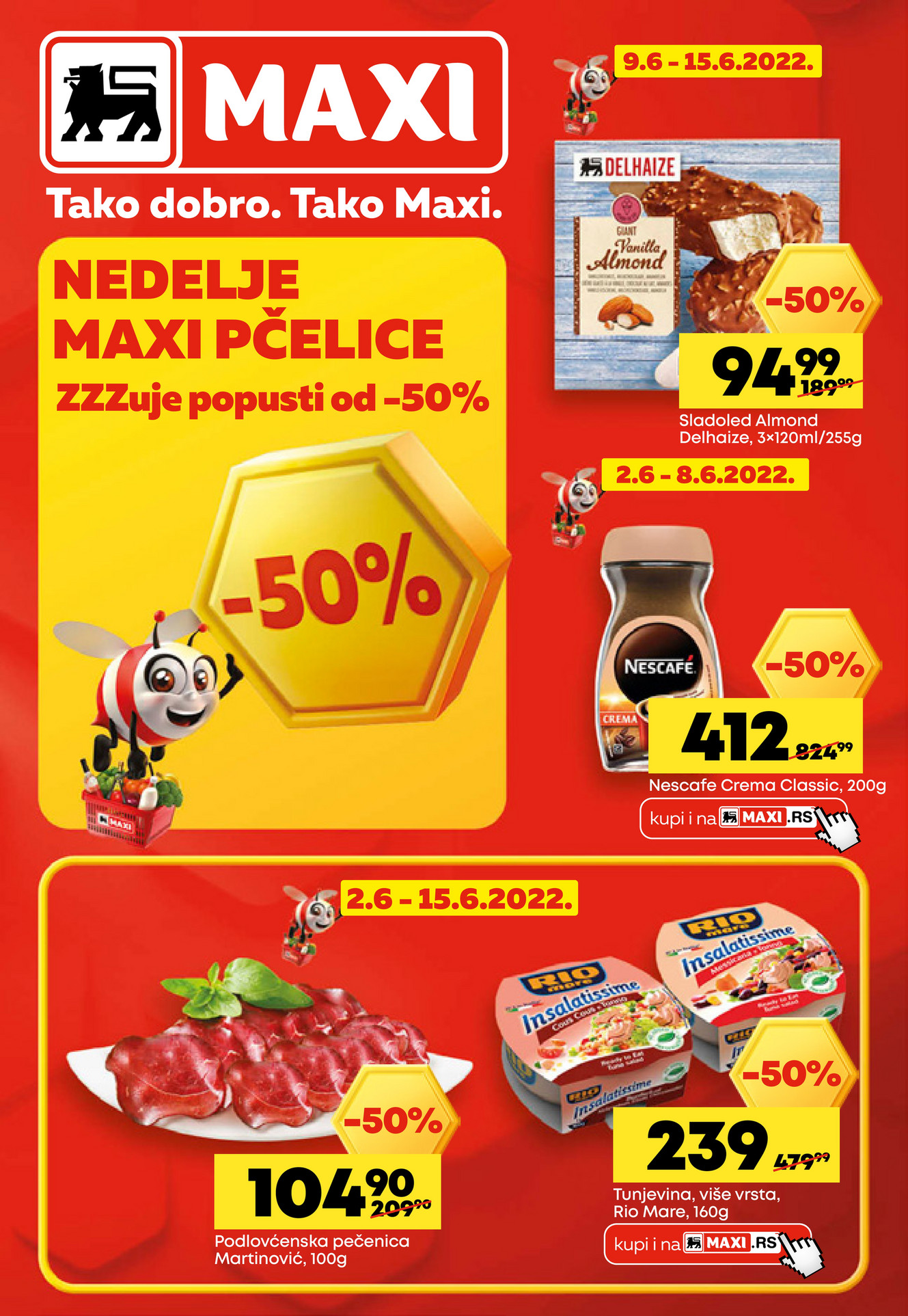 Maxi Serbia - EN folder - MAXI Liflet pcelica 2.6-15.6.2022 - Strana 1