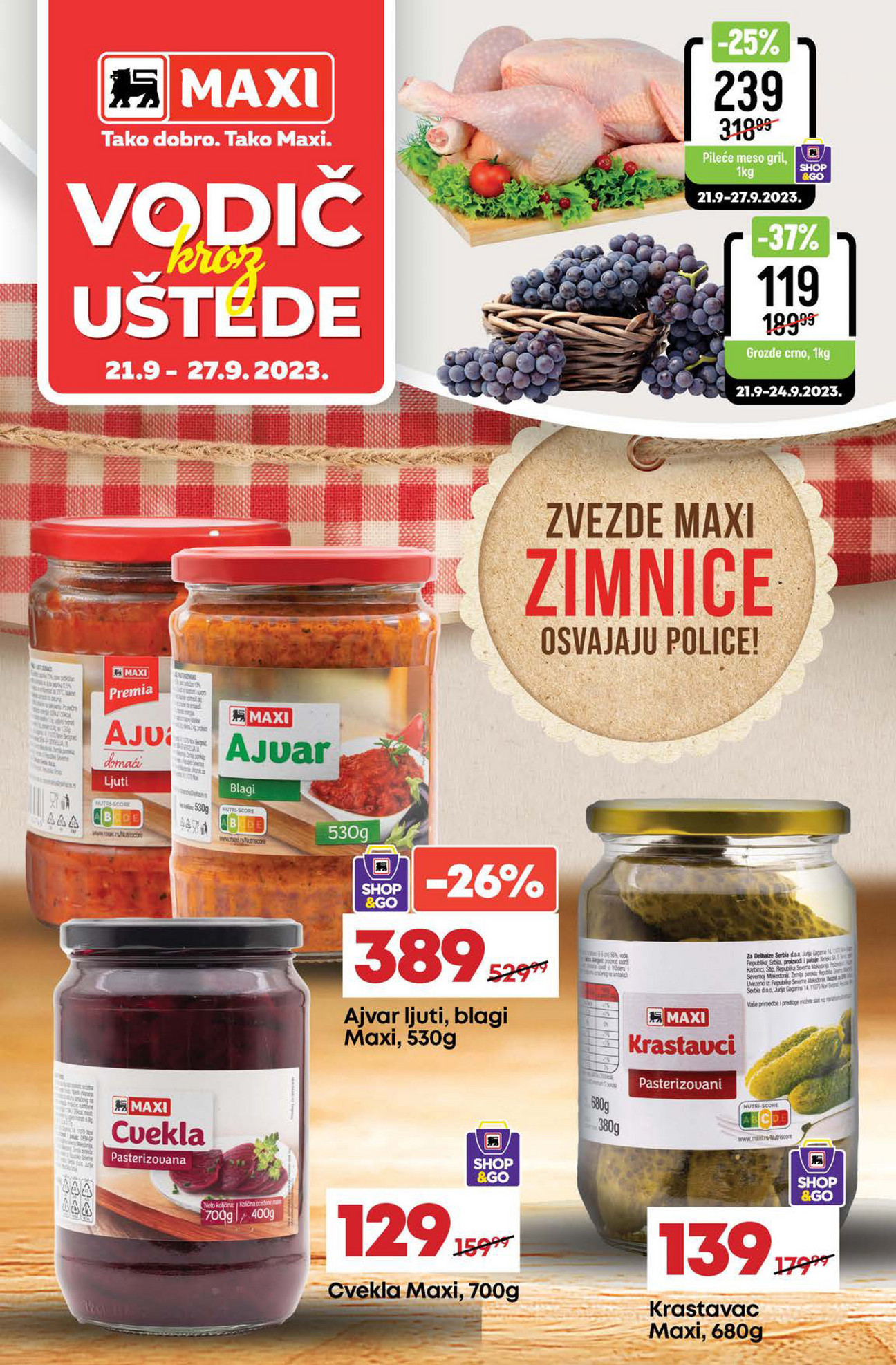 Maxi Serbia - EN folder - Maxi liflet 21.9 -27.9.2023 - Small - Strana 1 Maxi Serbia - EN folder - Maxi liflet 21.9 -27.9.2023 - Small - Strana 1