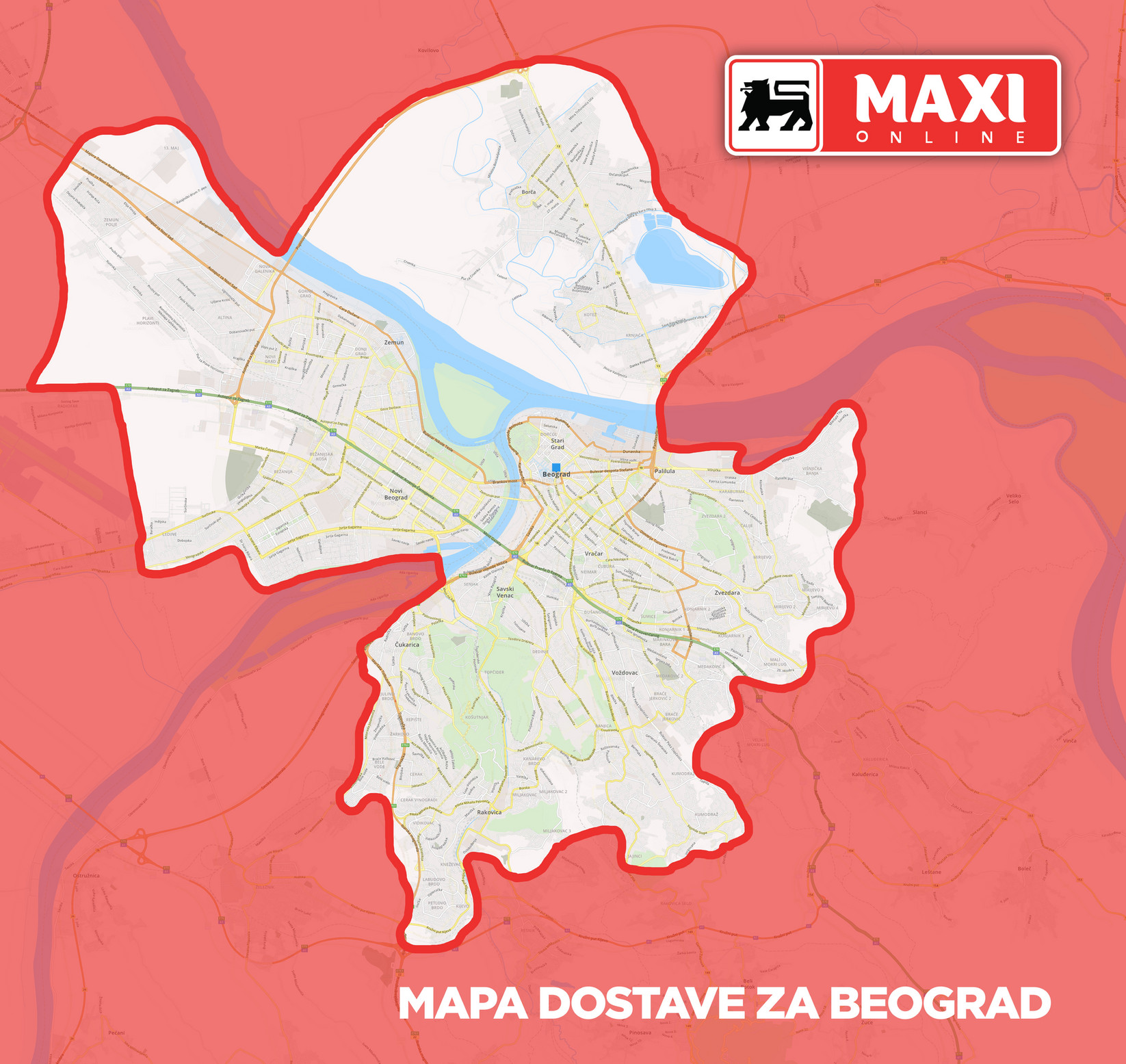 Maxi Serbia - EN folder - Mapa - dostava za BG - Strana 1