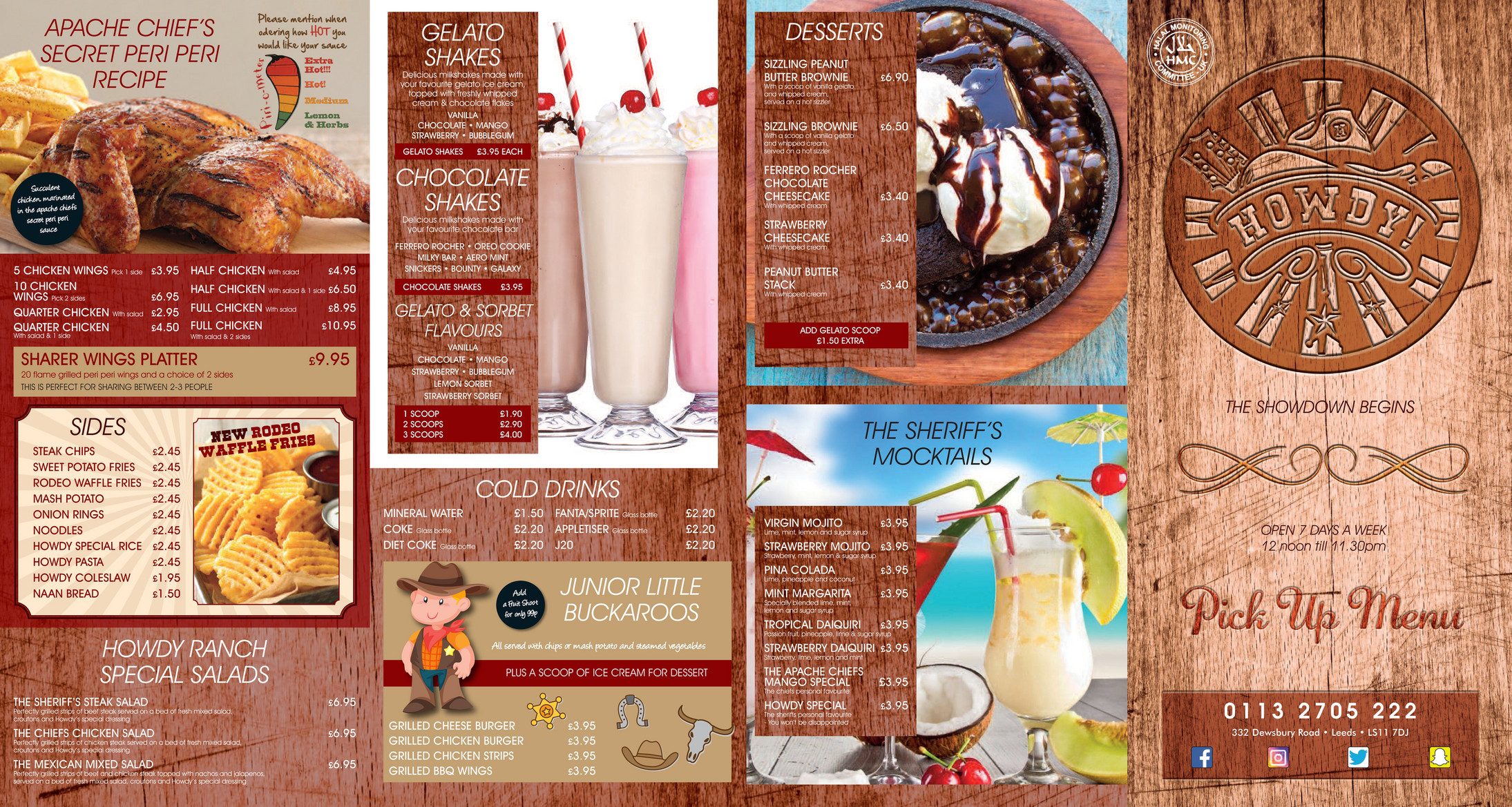 HOWDY BEESTON - 56090 Howdy Pick Up. Menu (556x297) 08-17 - Page 1 ...