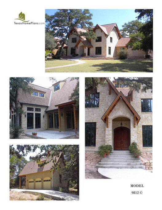 texas home plans - TEXAS TRADITIONAL- HOMES - Page 64-65