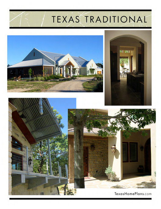 texas home plans - TEXAS TRADITIONAL- HOMES - Page 8-9