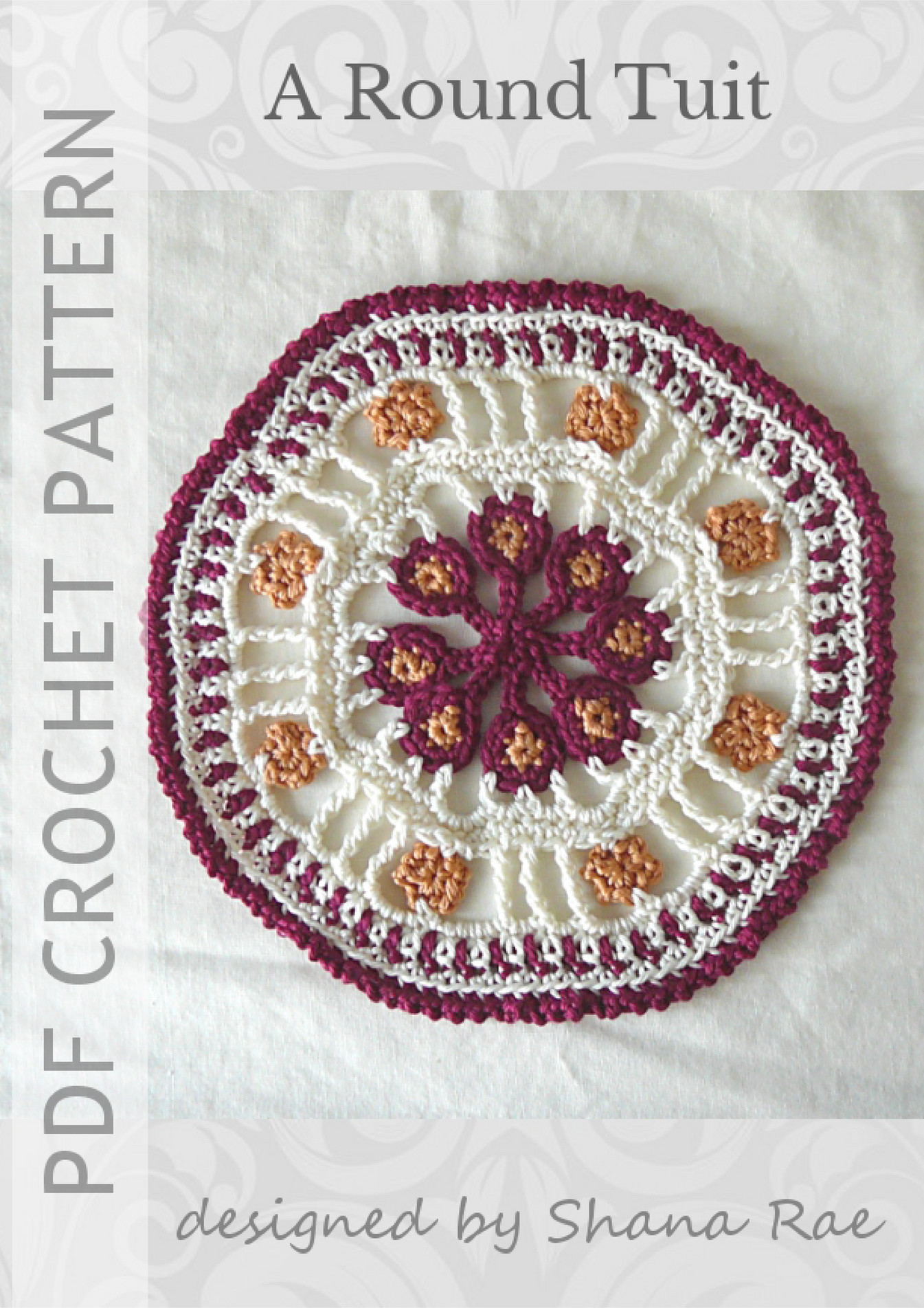 My publications - A Round Tuit Crochet Pattern - Page 1 - Created with ...