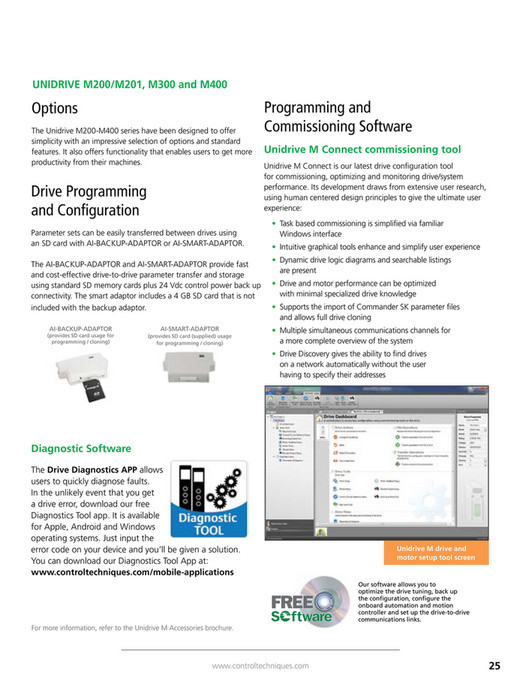 Unidrive M Brochure | Nidec Corporation - Page 24-25 - Created with ...
