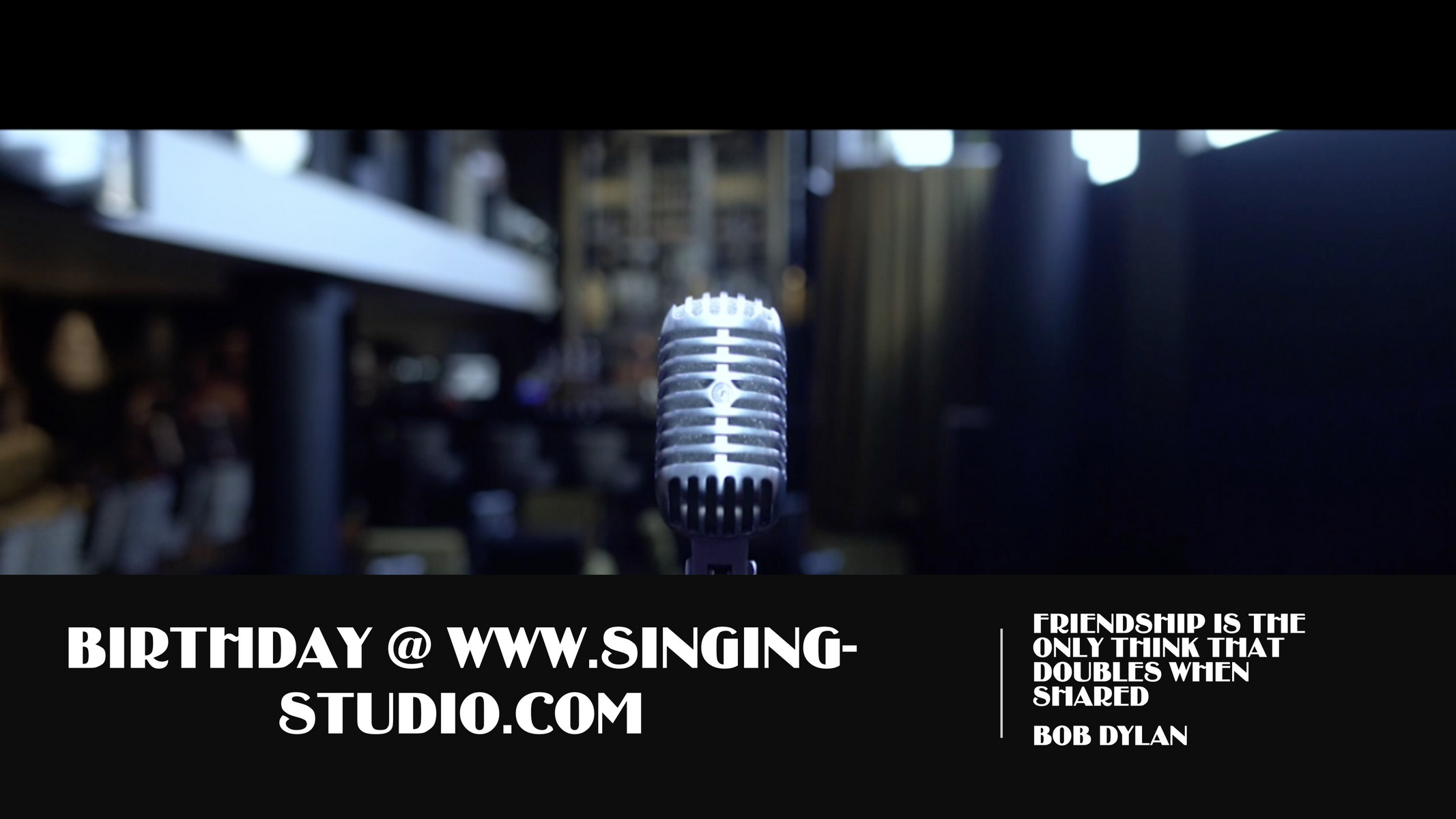 Singing Studio - Presentation anniversaire @ Singing Studio - Page 1 ...