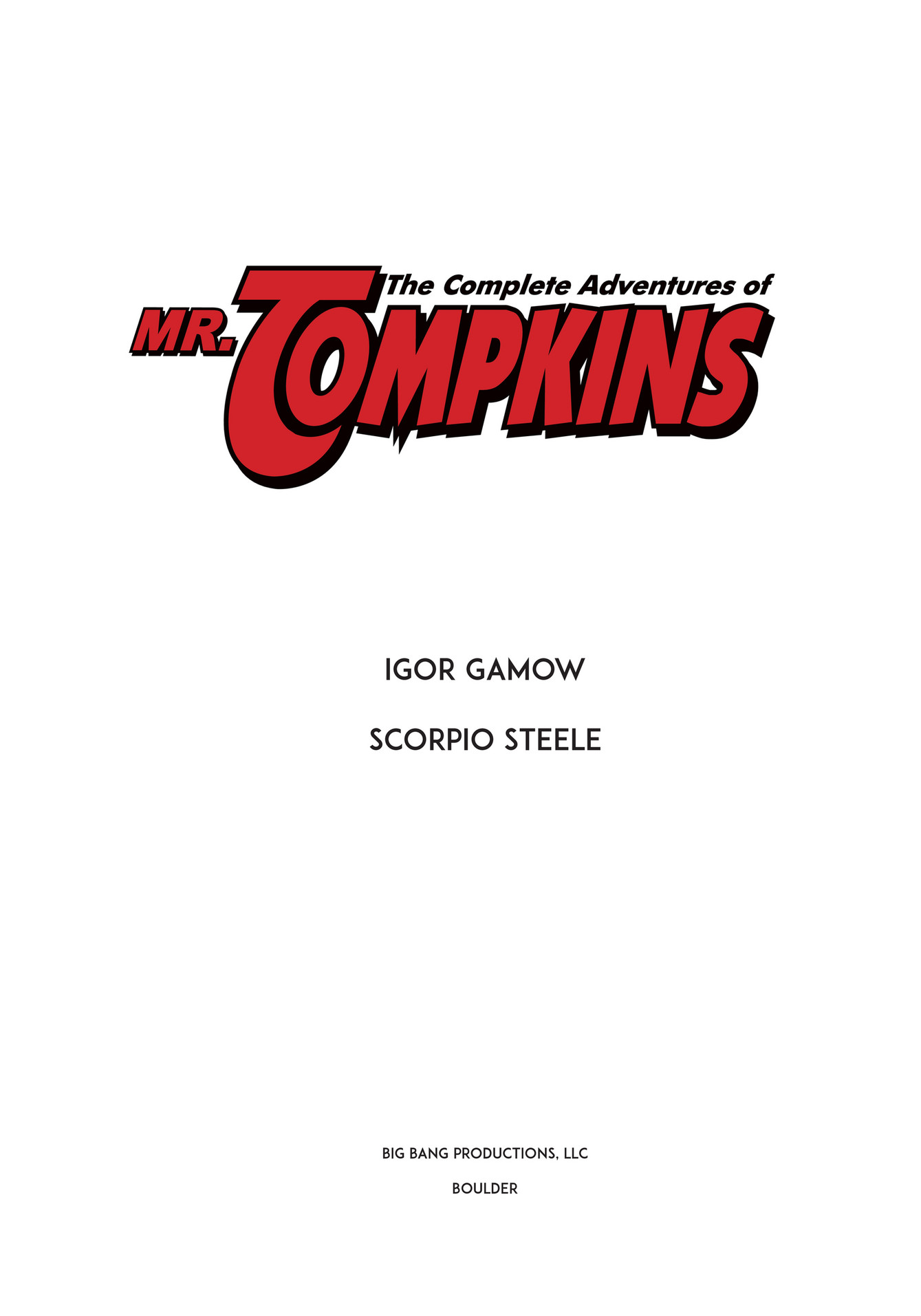 My publications - The Complete Adventures of Mr. Tompkins - Page 1 ...