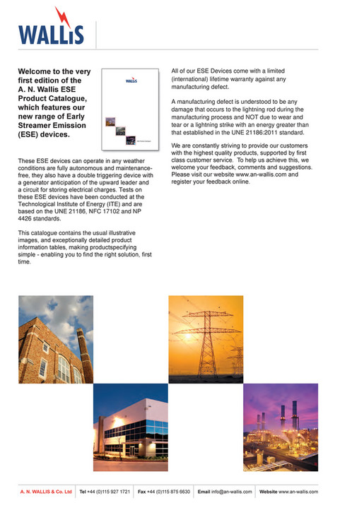 A. N. Wallis & Co Ltd - Wallis ESE Catalogue - Page 2-3 - Created with ...