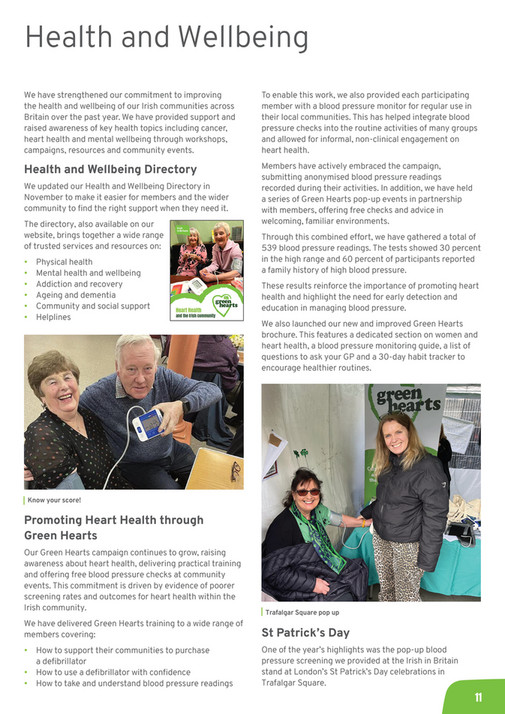 Moynihan Design - Irish in Britain Annual Report 2025 - Page 10-11 ...