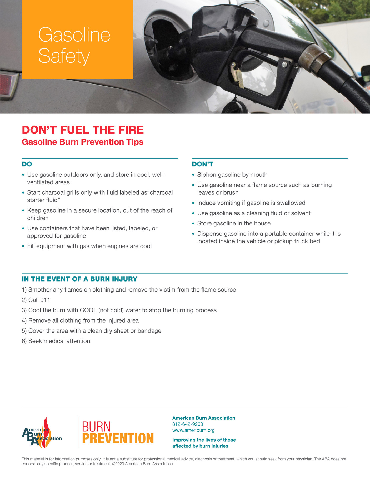 Publication - Gasoline Safety Flyer - Page 1 - Created with Publitas.com