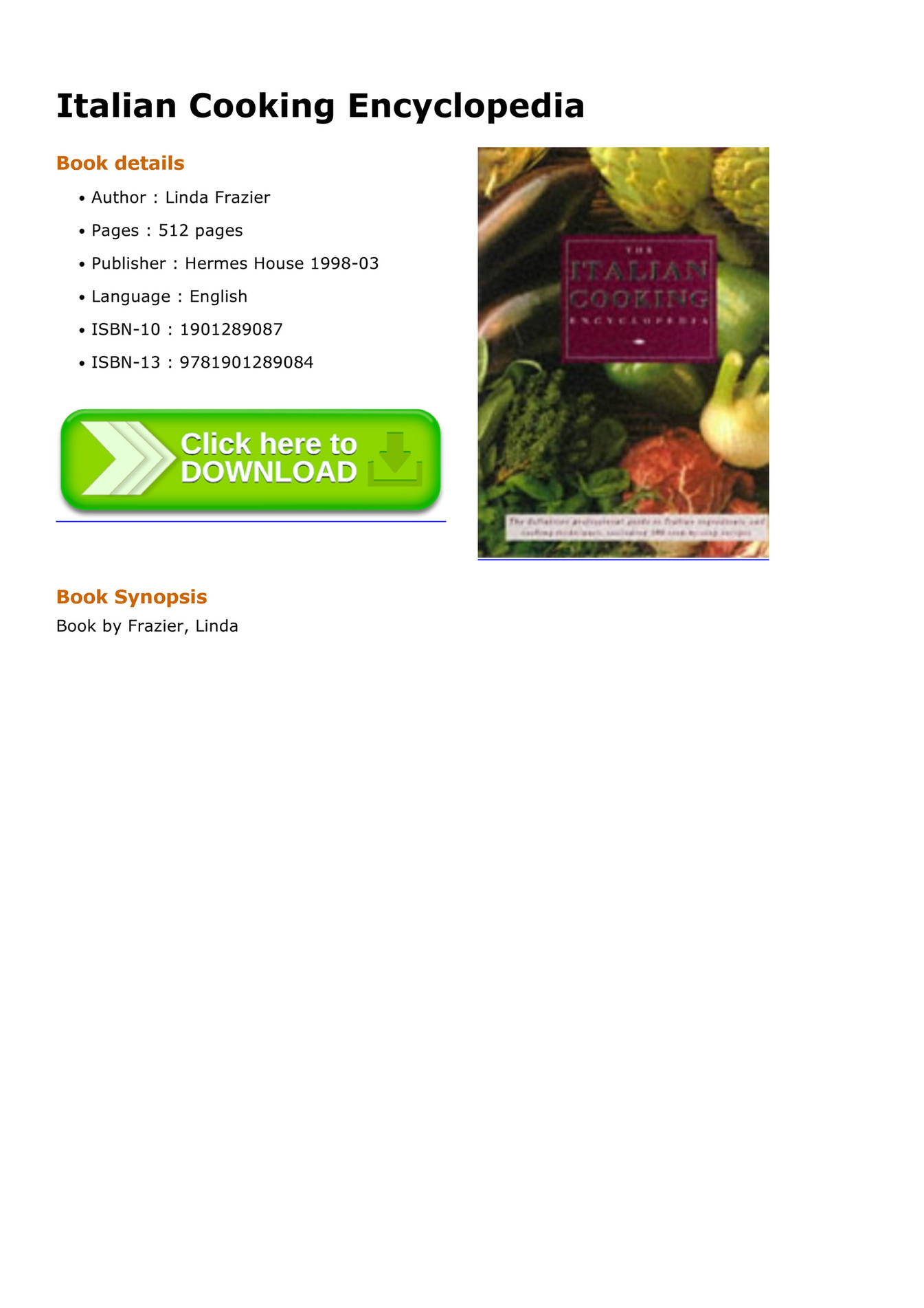 Cooking - Italian Cooking Encyclopedia - Page 1 - Created with Publitas.com