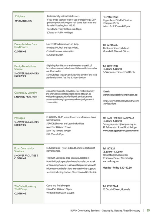 Ruah Community Services - GBGA_Directory_2018V1 - Page 15 - Created ...