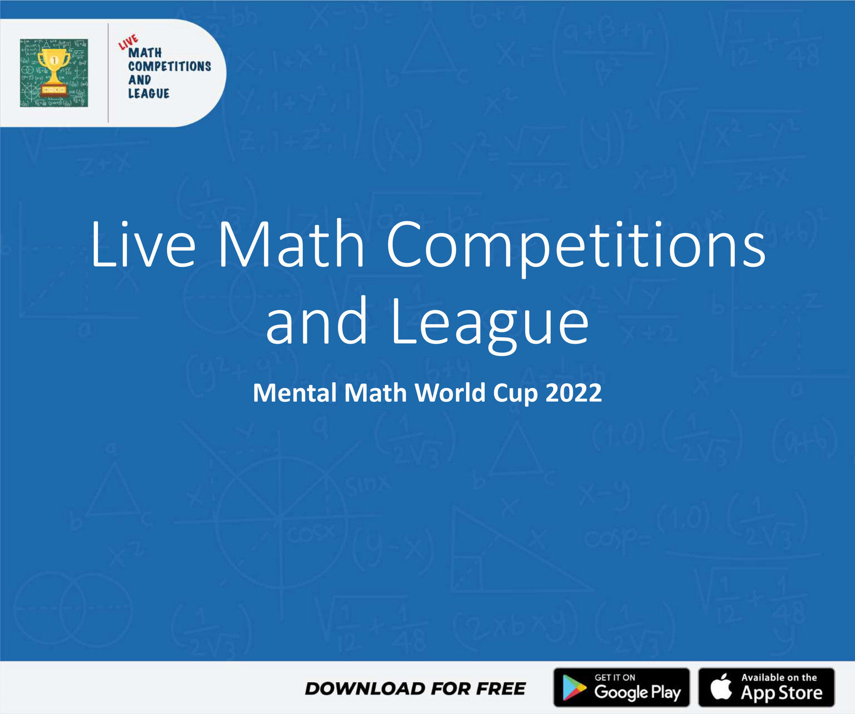 Good Will Children School - Mental Math World Cup 2022 Presentation ...