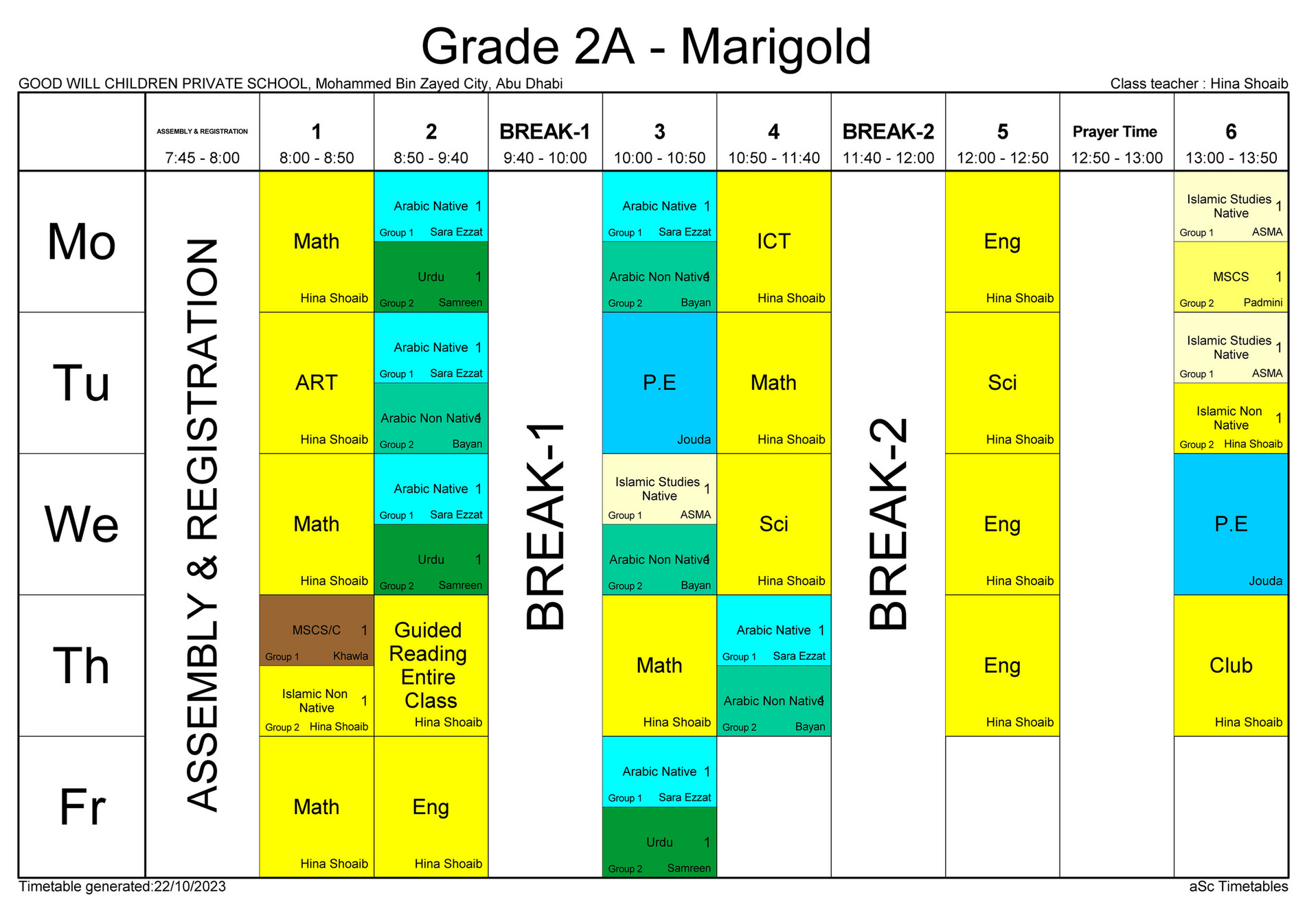 Good Will Children School - Updated Term-1 GR-2 - Page 1 - Created with ...