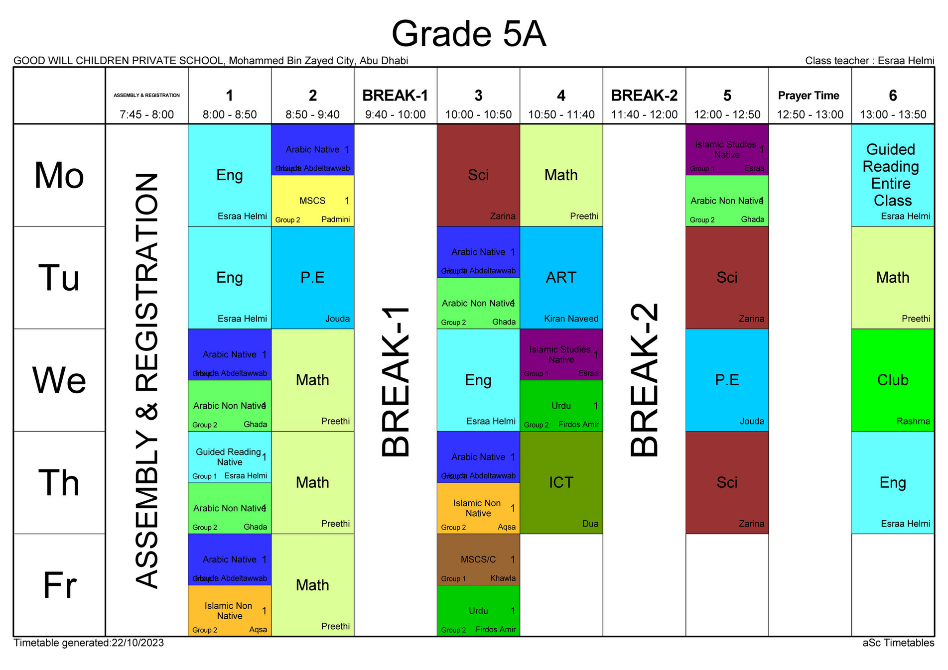 Good Will Children School - Updated Term-1 GR-5 - Page 1 - Created with Publitas.com