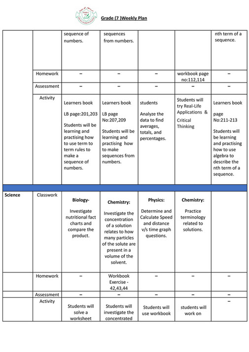 Good Will Children School - GR-7-Weekly Plan-Term-2-Week-20 - Page 1 ...