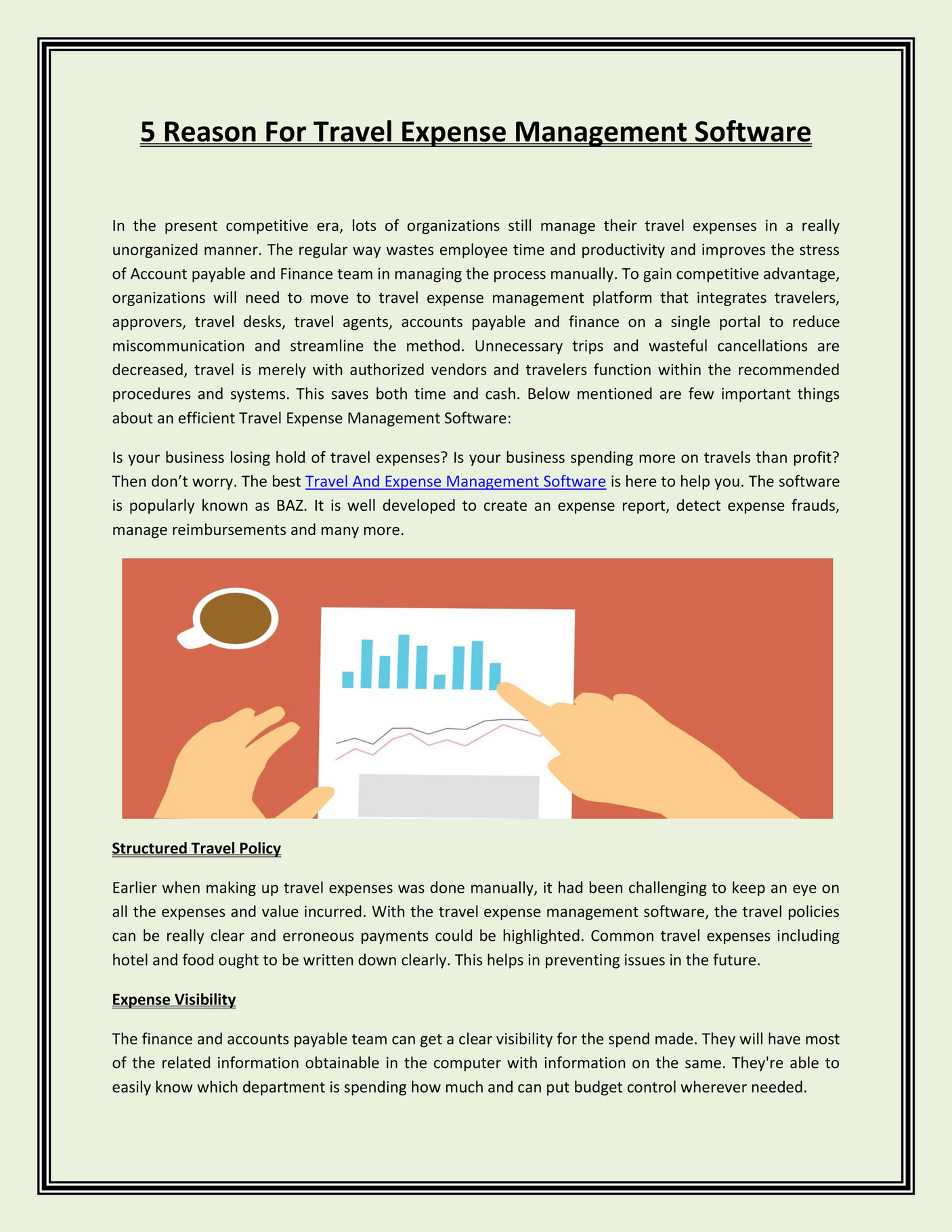 My publications - 5 Reason For Travel Expense Management Software ...