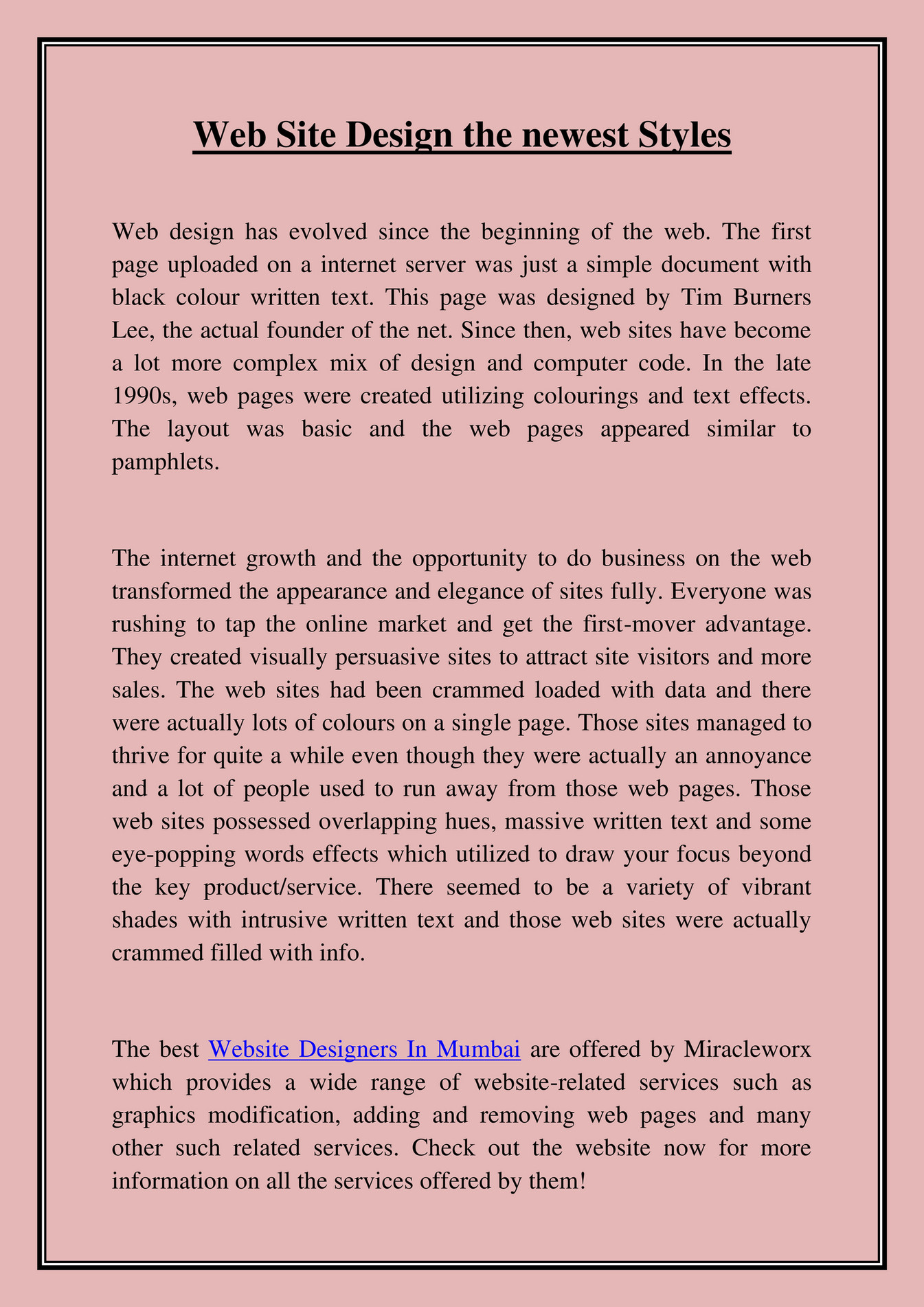 My publications - Web Site Design The Latest Styles - Page 1 - Created ...