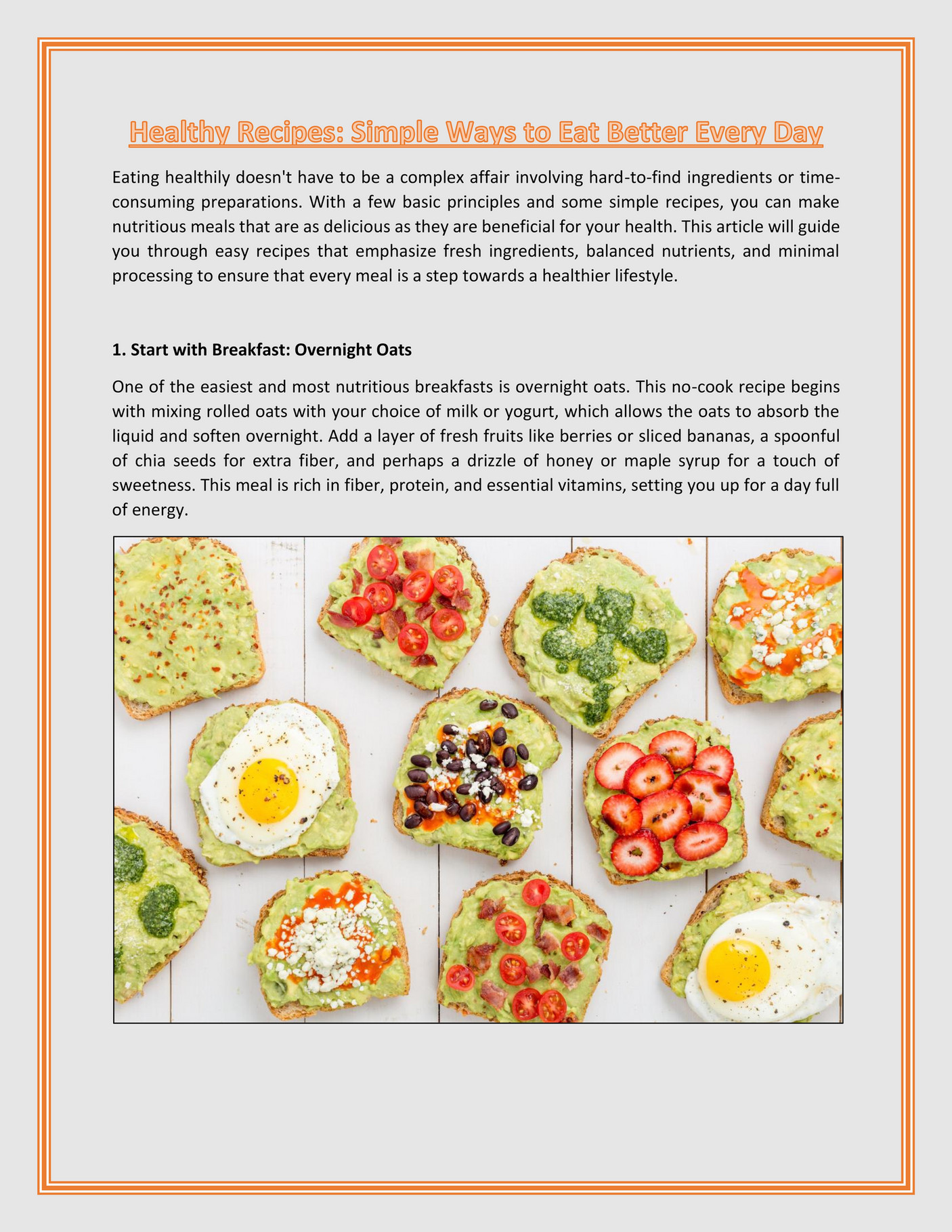 My publications - Healthy Recipes - Simple Ways to Eat Better Every Day ...