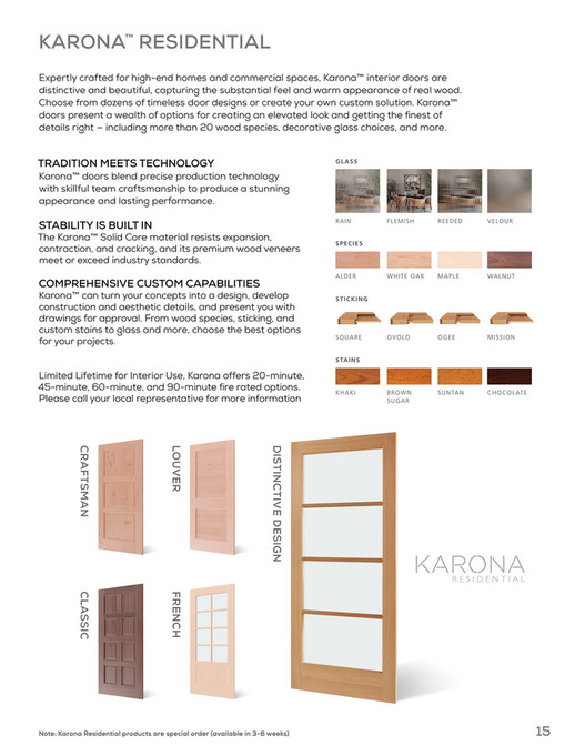 MMI DOOR - MMI DOOR - Interior Doors - Page 14-15