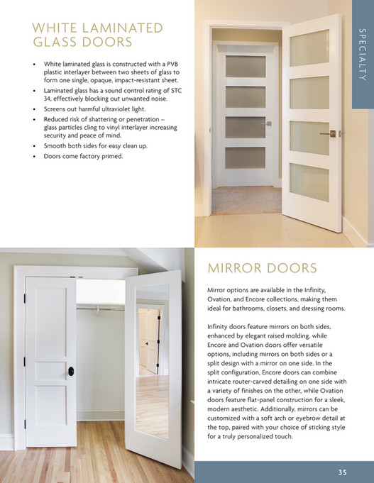 MMI DOOR - Millennium Brochure - Page 32-33