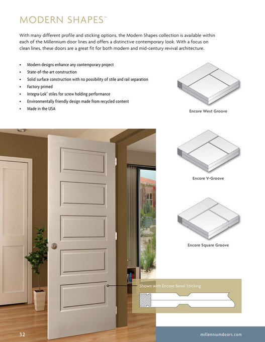 MMI DOOR - Millennium Brochure - Page 32-33