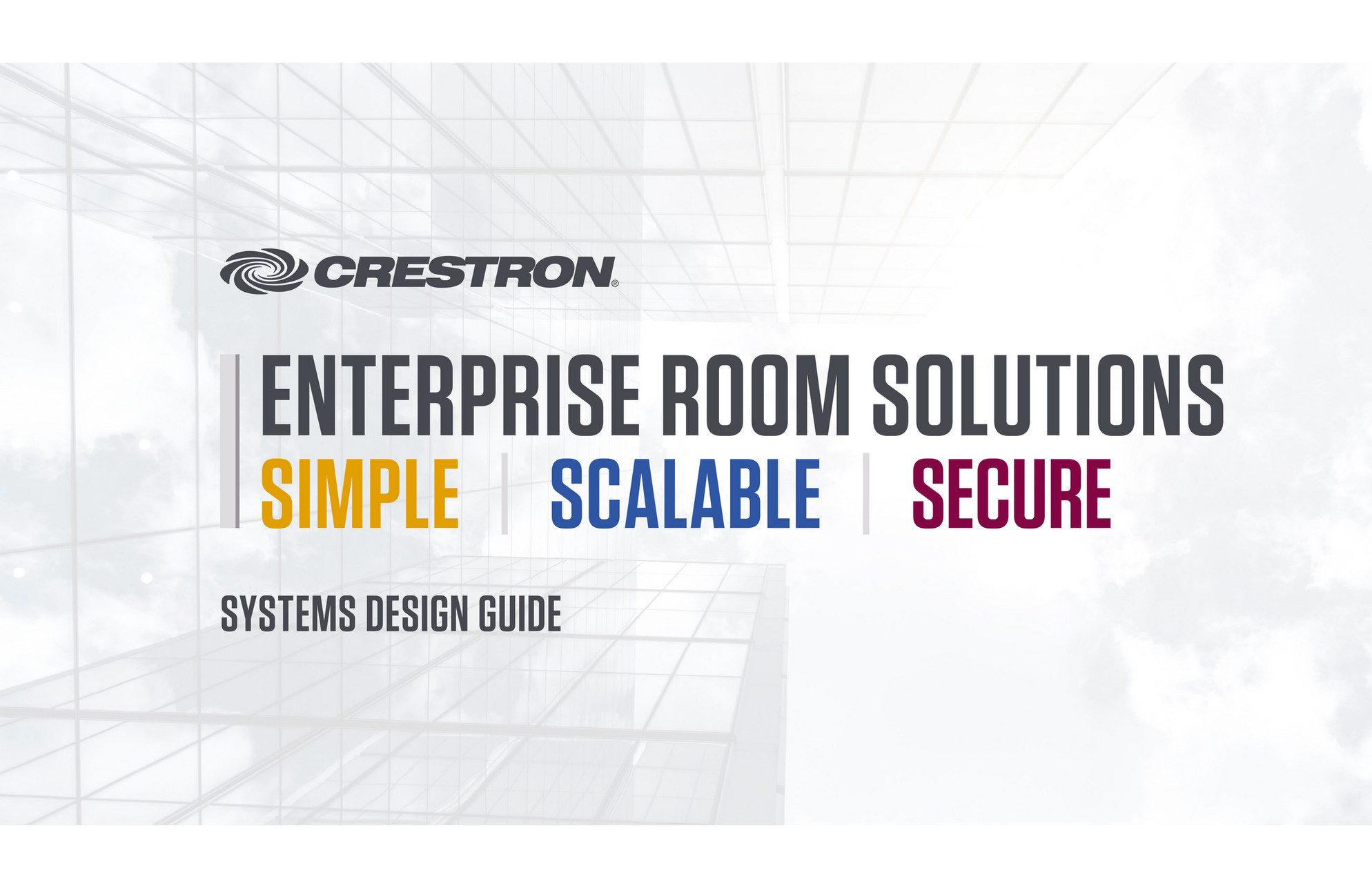 Business Group Crestron Systems Design Guide Page 2 3 Created With