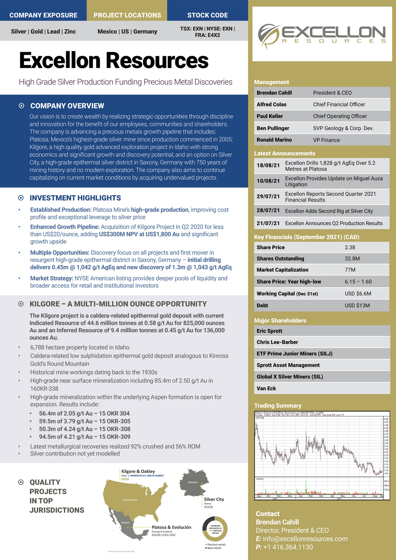 The Assay - excellon resources - Page 1