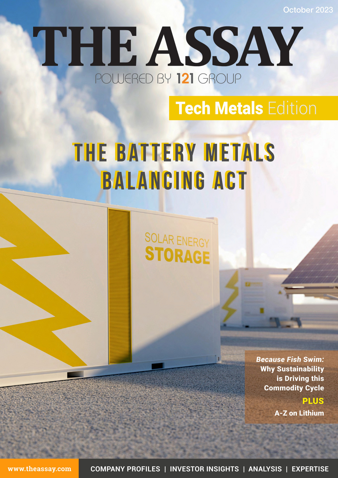 The Assay - The Assay - Tech Metals Edition 2023 - Page 1