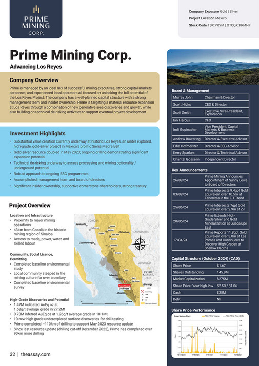 The Assay - Prime Mining - Page 1