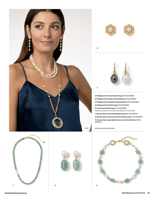 Karavas Gems Large-Bead Aventurine and Pearl Necklace
