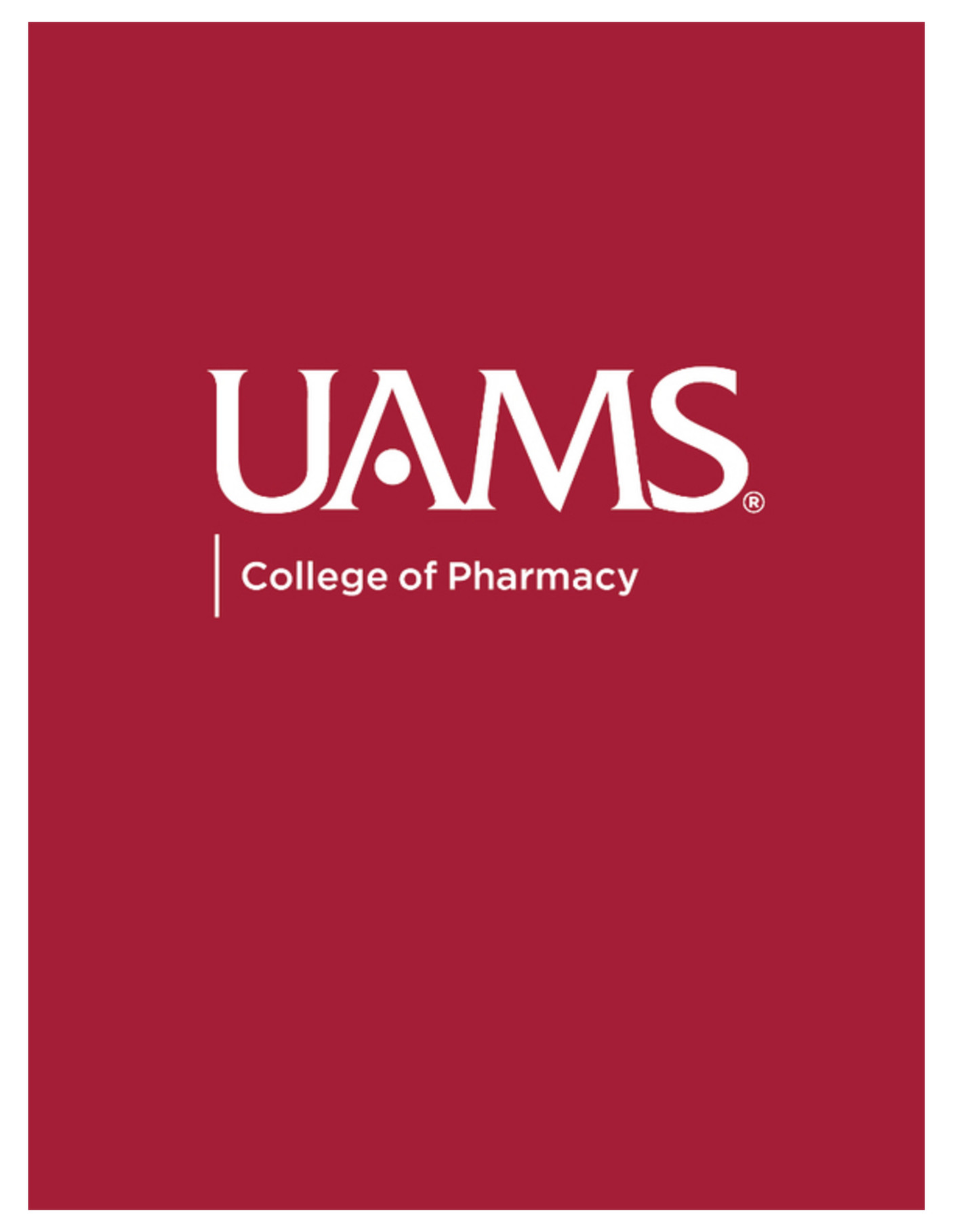 UAMS - UAMS College of Pharmacy Residency Programs - Page 1 - Created ...