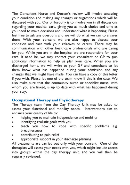 The Norfolk Hospice - IPU admissions leaflet v3 final v2 - Page 4-5 ...