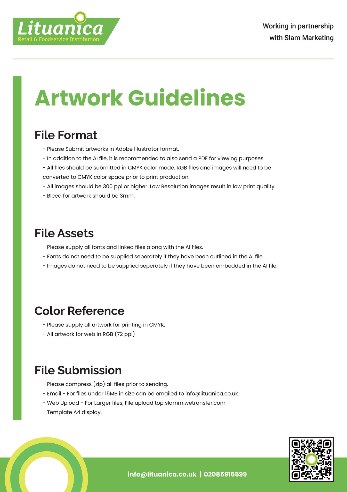 Slam Marketing Lituanica Artwork Guidleines Page 1