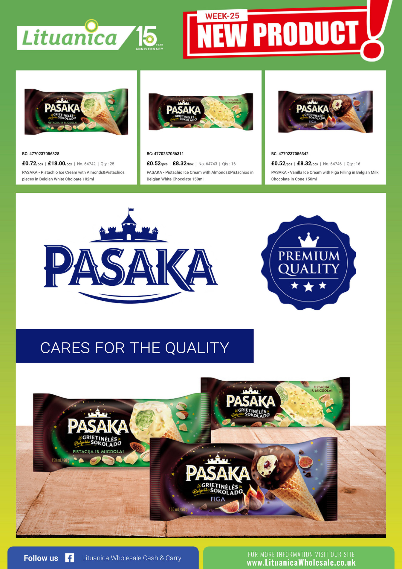 Lituanica - Weekly Leaflet - Week 25 - 2019 - Page 1