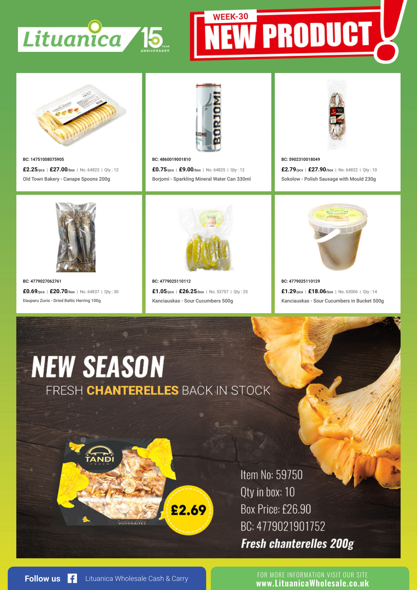 Lituanica - Weekly Leaflet - Week 30 - 2019 - Page 1