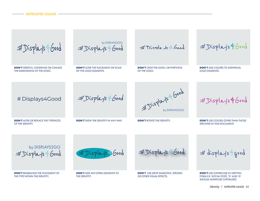 D2G Group - Displays2go-StyleGuide - Page 55 - Created with Publitas.com