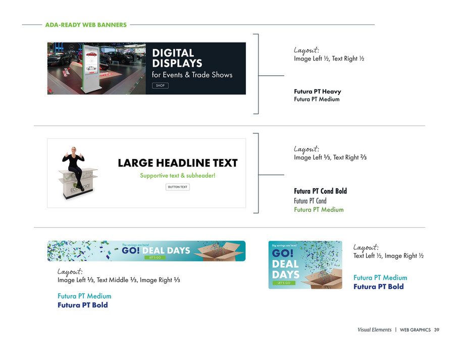 D2G Group - Displays2go-StyleGuide - Page 39 - Created with Publitas.com