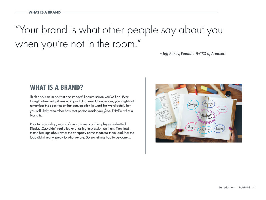 D2G Group - Displays2go-StyleGuide - Page 4 - Created with Publitas.com