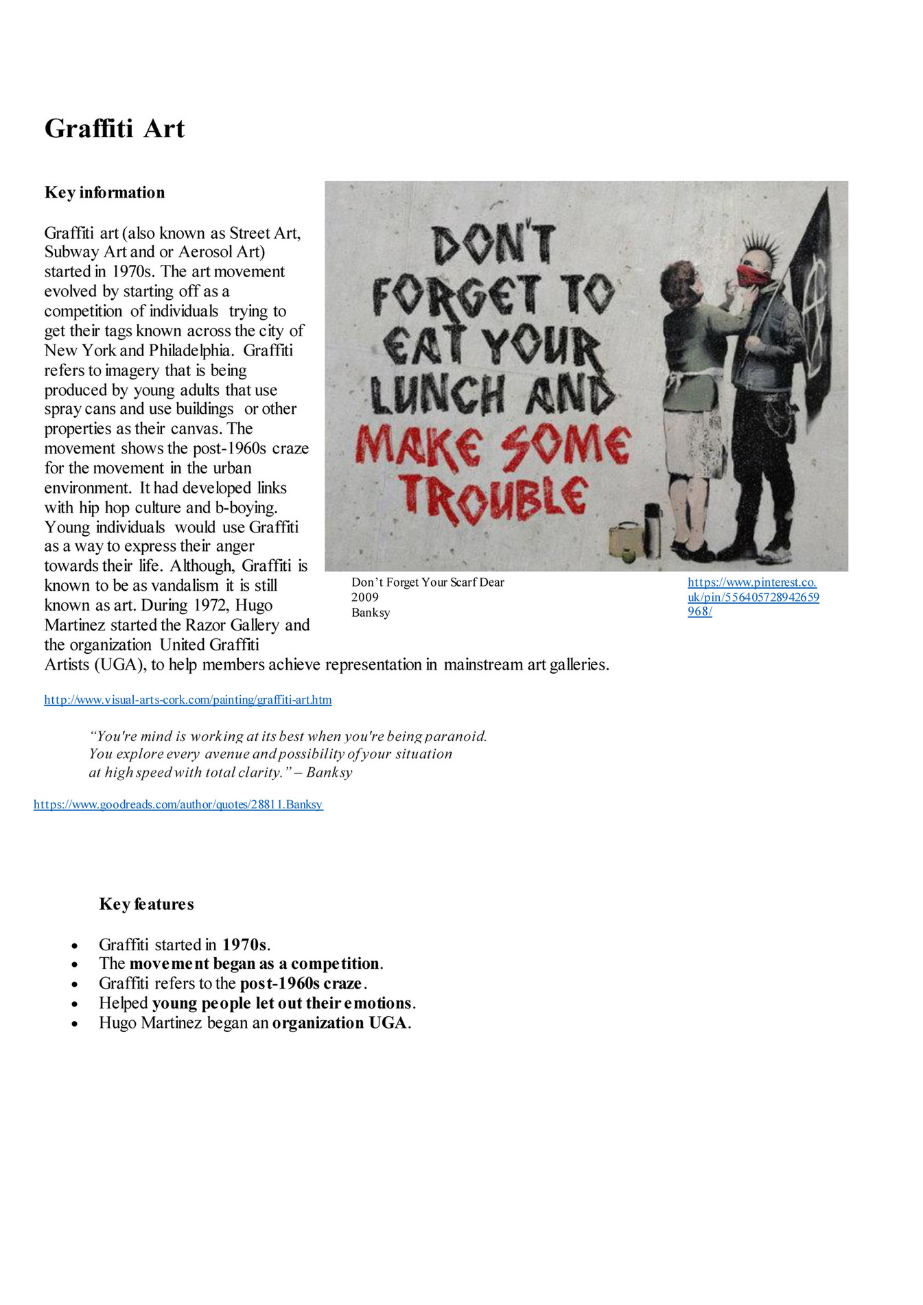 My Publications Graffiti Art Movement Page 1 Created With
