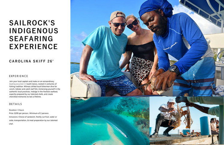 Sailrock Experiences and Excursions Menu - Page 12-13