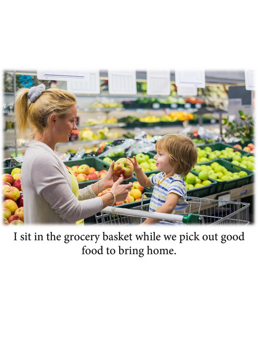 UAMS - We go to the grocery store - Social Story - Page 4-5 - Created ...