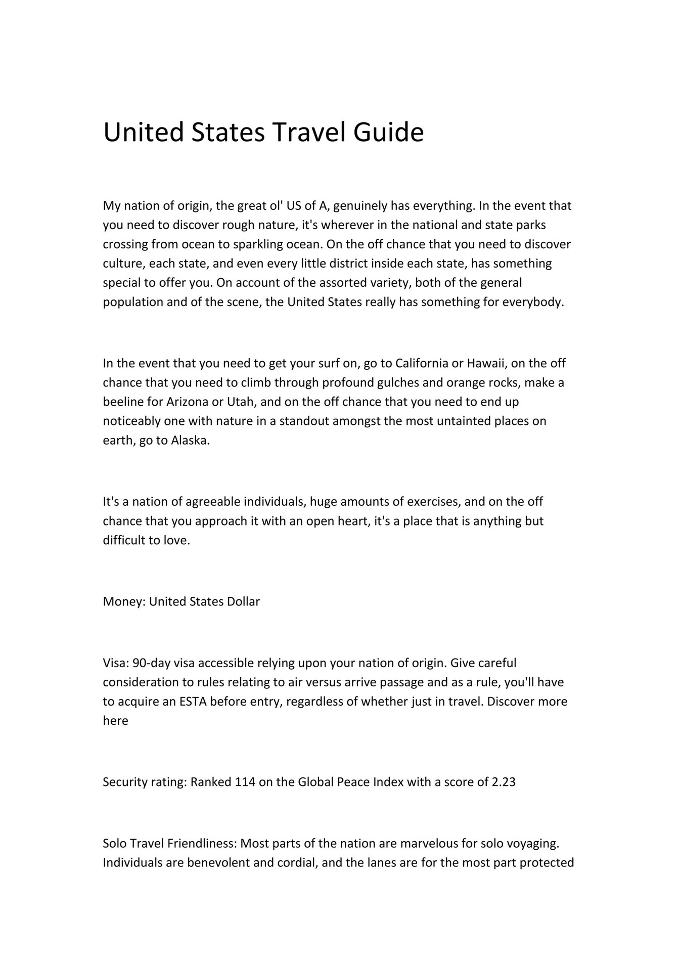 Faremachine - United States Travel Guide - Page 1 - Created with ...