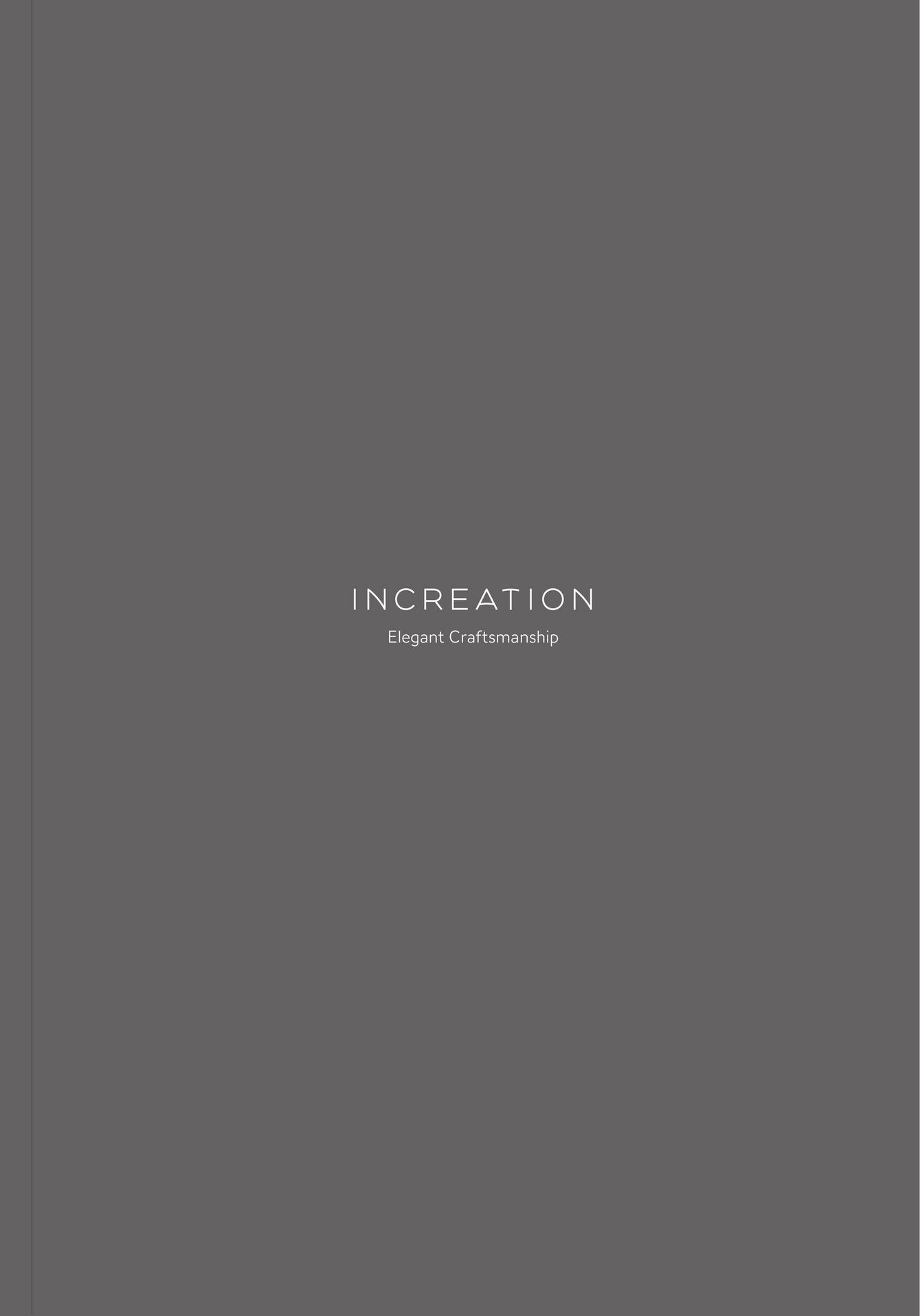 Increation - Increation lookbook - Page 1 - Created with Publitas.com