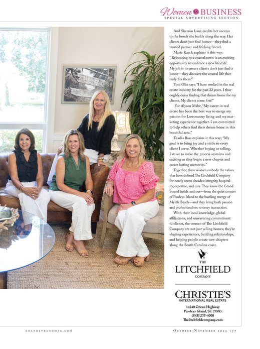 GULFSTREAM COMMUNICATIONS - Grand Strand Magazine - October / November ...
