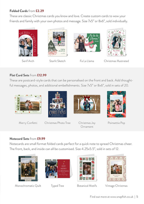2025 Christmas Gift Guide Snapfish UK - Page 4-5 - Created with ...