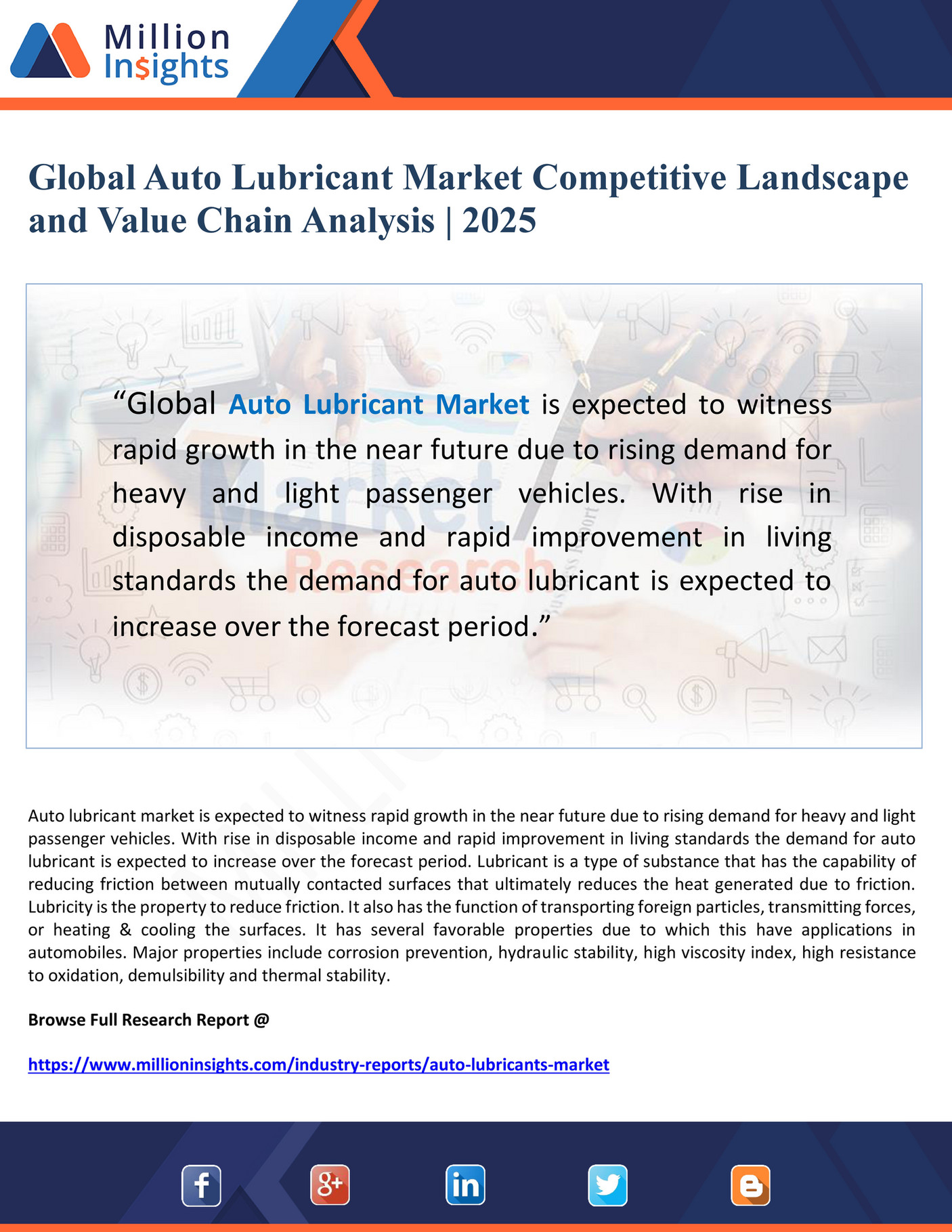 My publications - Global Auto Lubricant Market Competitive Landscape ...